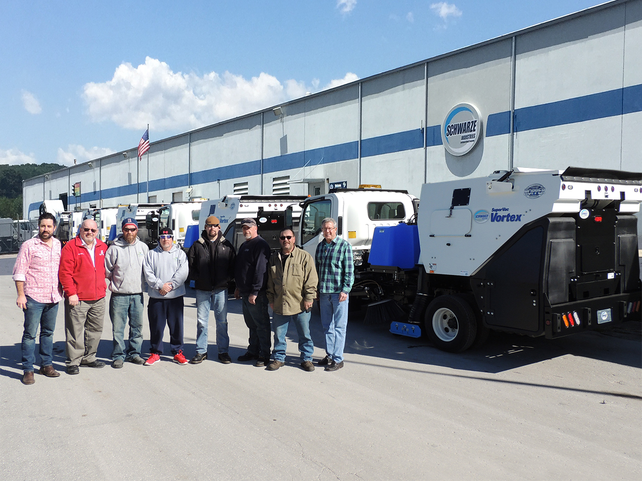 New Hampshire Contractor Upgrades Sweeper Fleet. - Schwarze Industries